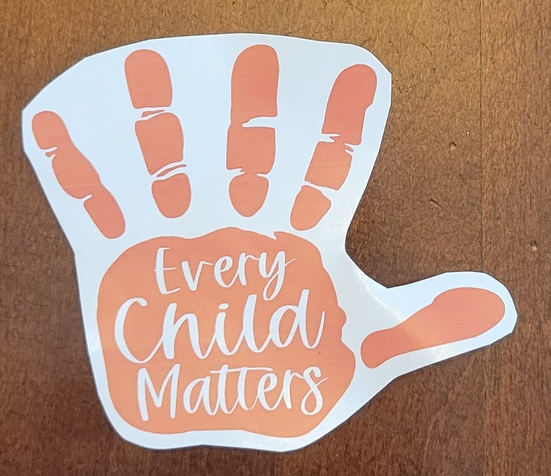 Every Child Matters Hand Print Waterproof Car Sticker Decal. - Etsy
