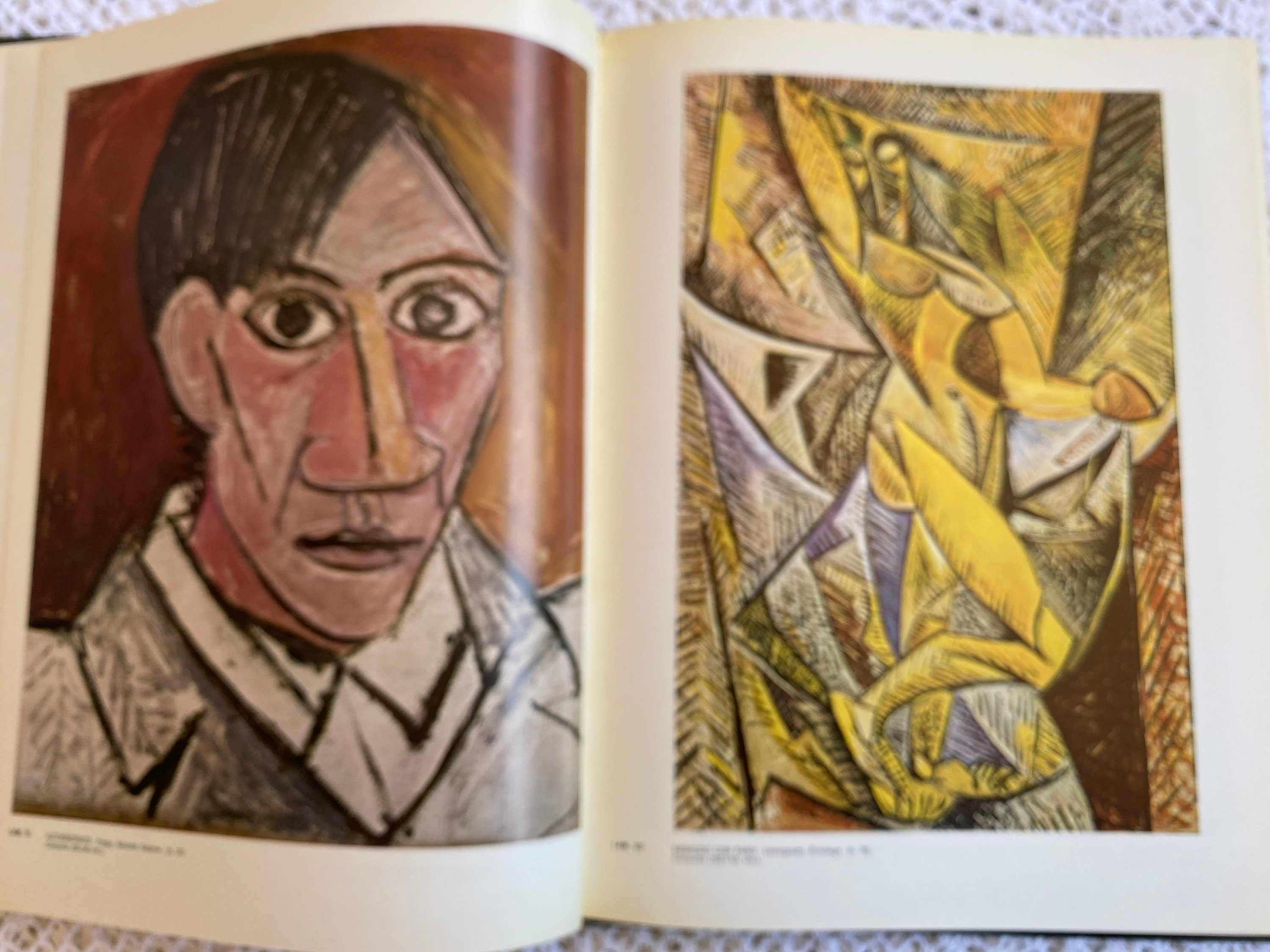 Vintage Picasso Cubista Art Book Hardcover Book in Spanish Pablo Ruiz ...