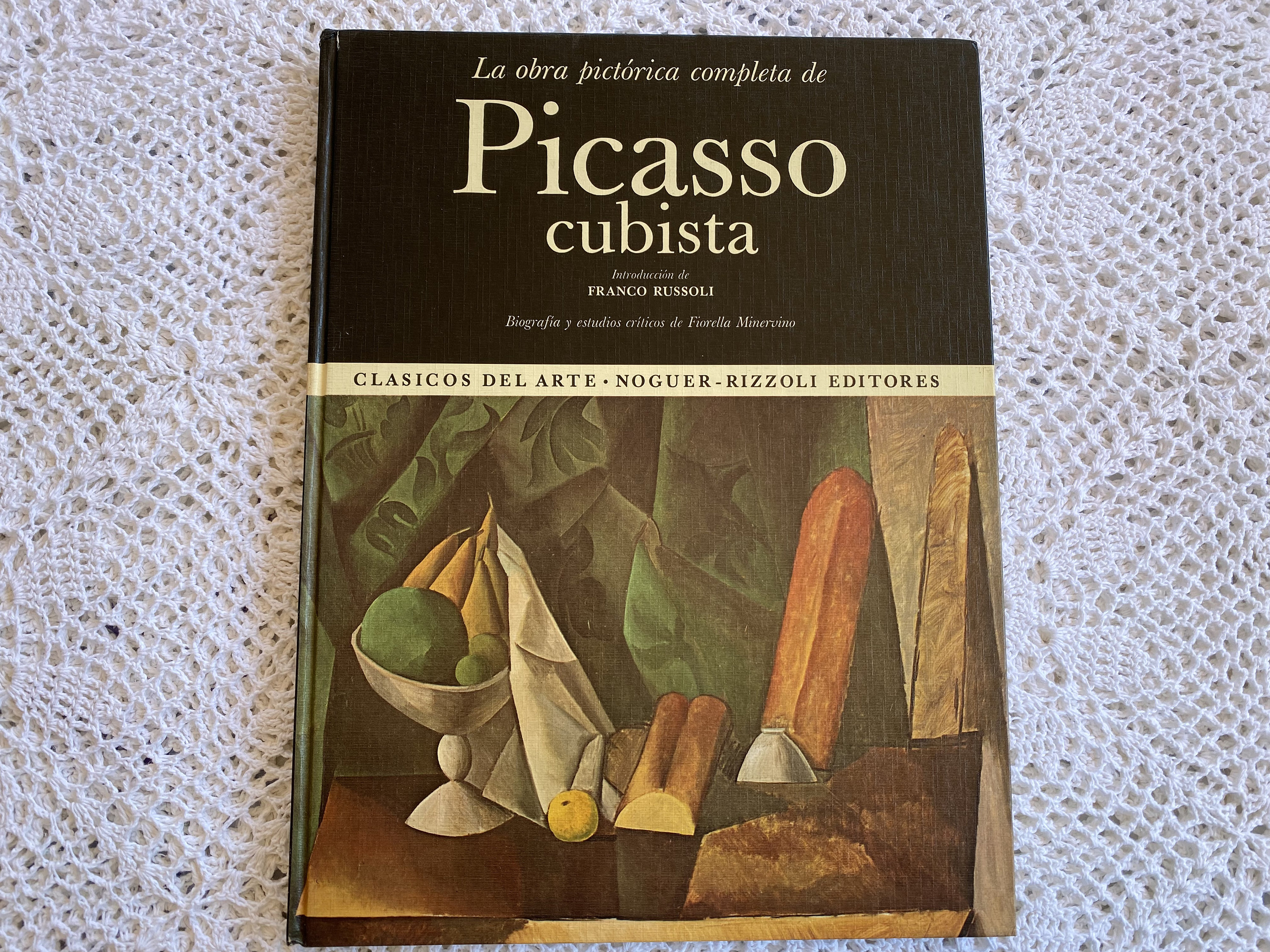 Vintage Picasso Cubista Art Book Hardcover Book in Spanish Pablo Ruiz ...