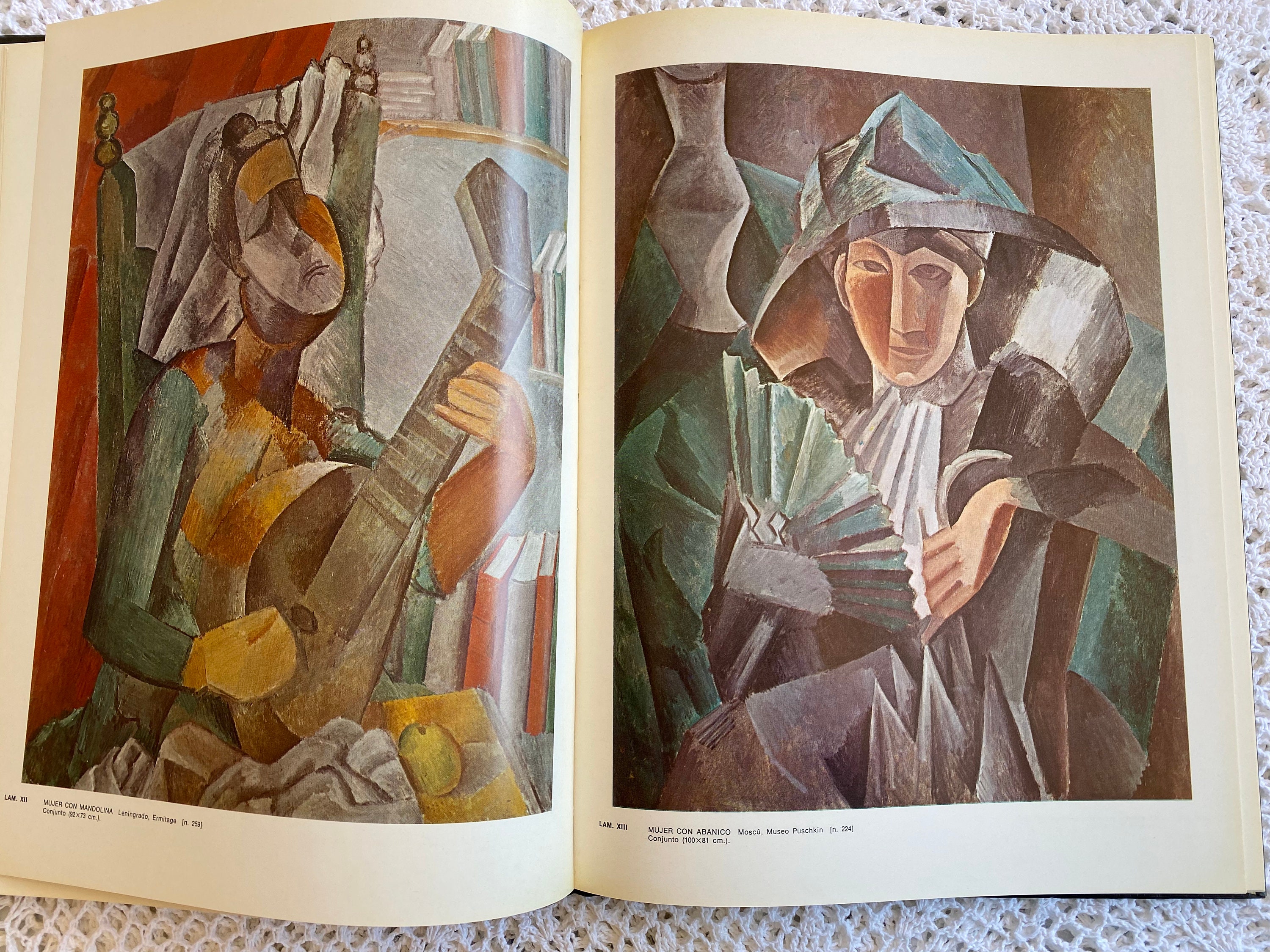 Vintage Picasso Cubista Art Book Hardcover Book in Spanish Pablo Ruiz ...