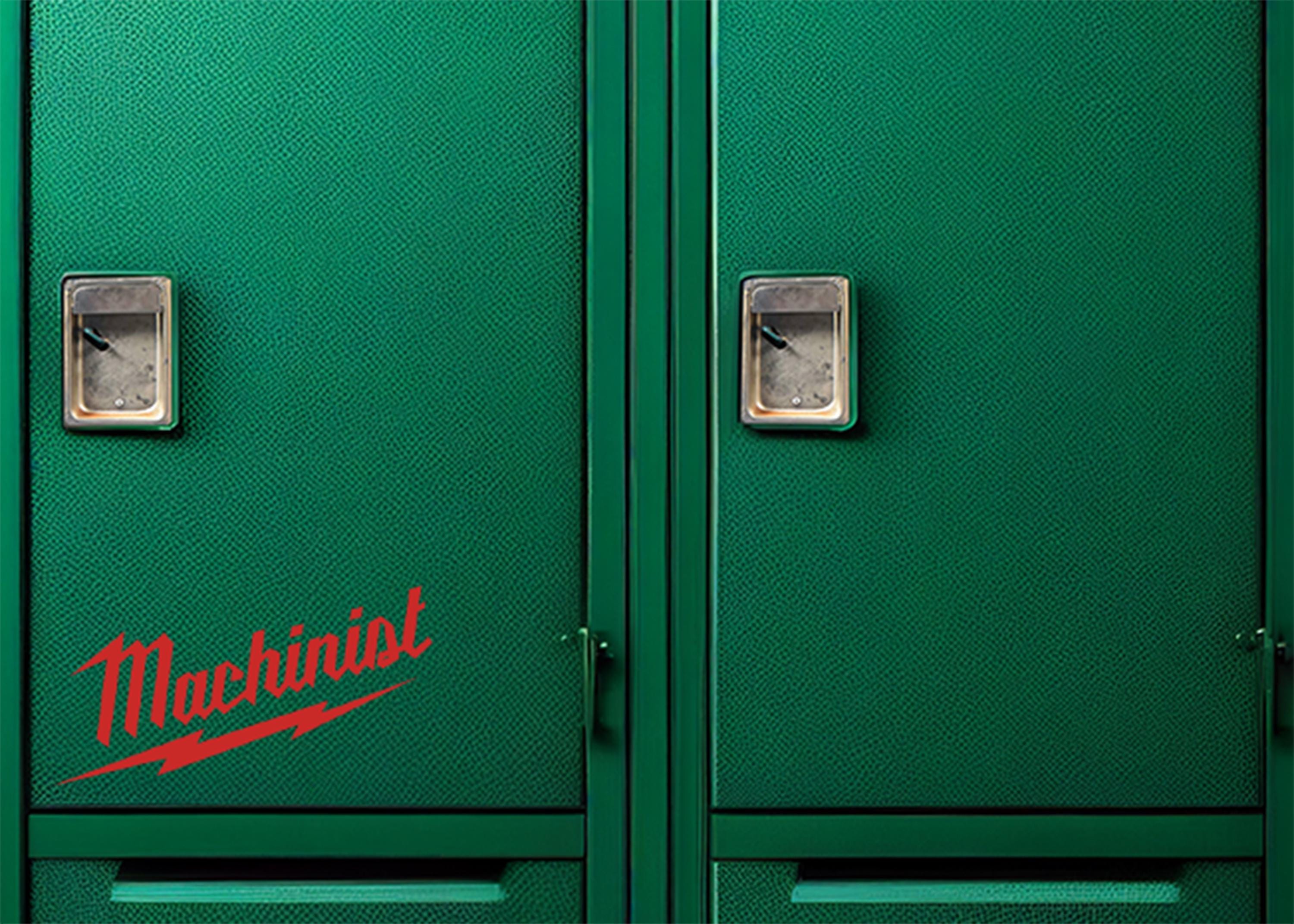 Machinist Vinyl Decal, Tool Box Decal, Machinist Sticker, Garage Decor ...