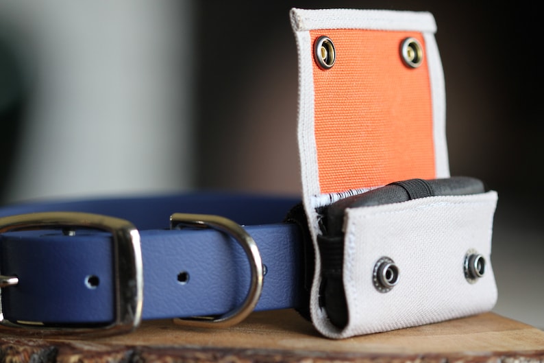 FI (series 2) GPS Compatible Dog Collar Pouch - Heavy Duty Metal Snaps ...