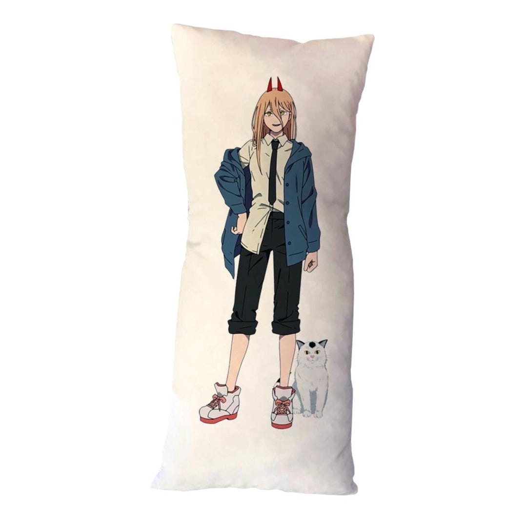 Dakimakura Hug Pillow With the Image of Chainsaw Man Power Size 35x80 ...
