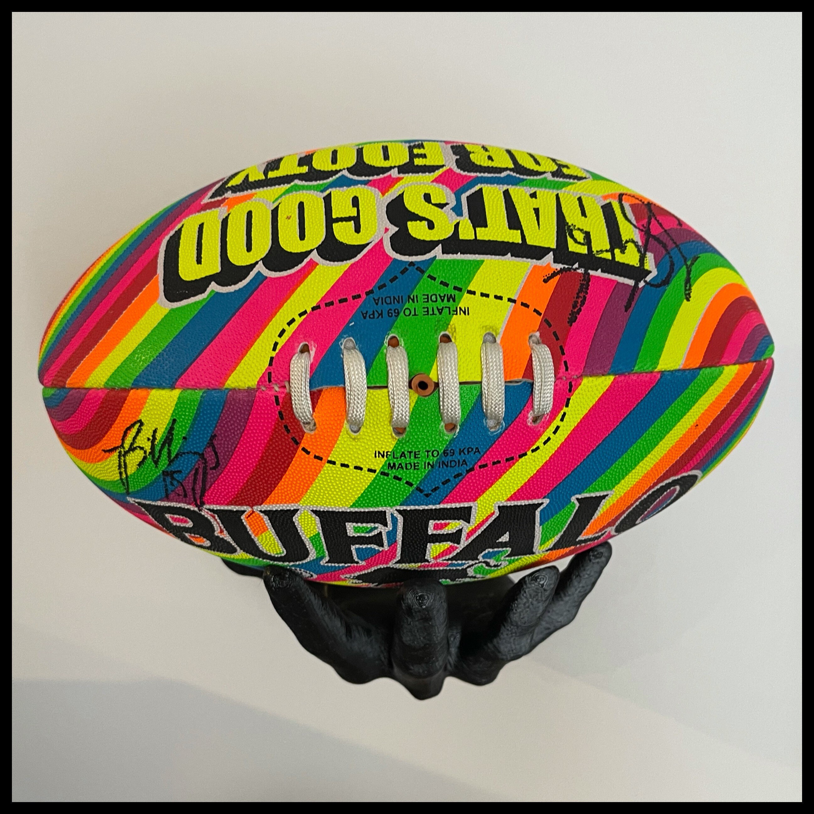AFL Footy Ball Holder Football - Etsy Australia