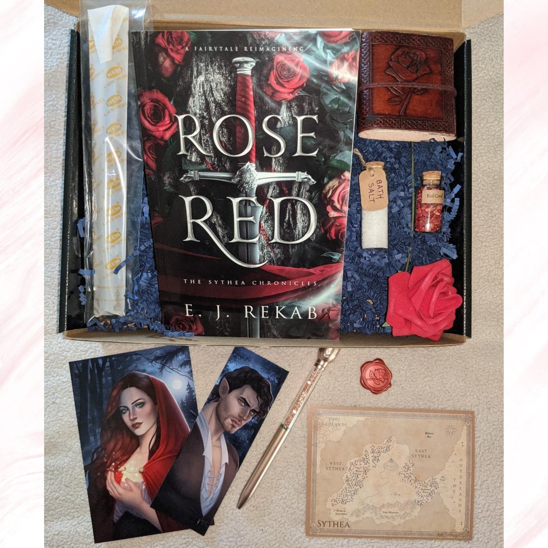 Rose Red Reader Box - Etsy