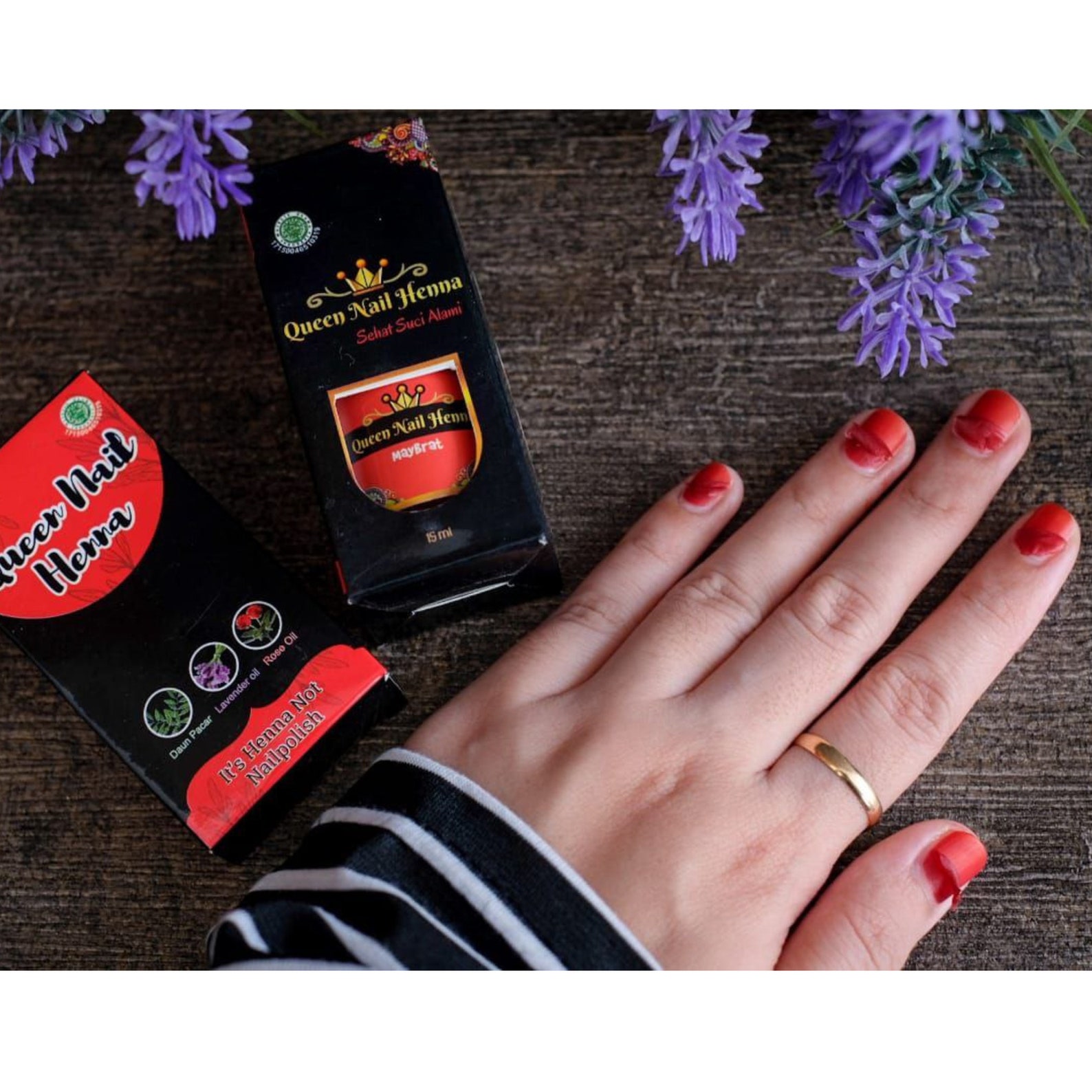 Henna Halal Nail Stain Wudhu Friendly henna Colour It's Henna NOT Nail ...