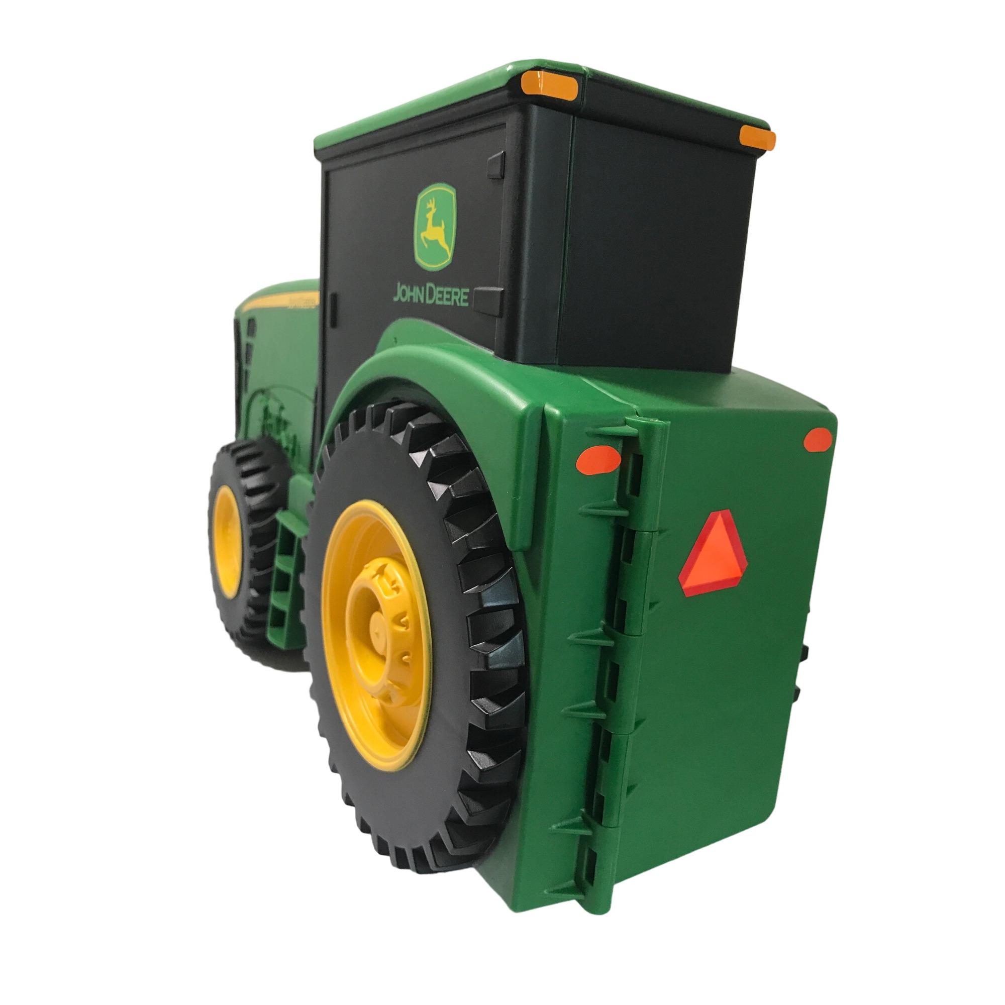 John Deere Tractor Pack and Play Carry Case on the Go 18 Piece Farm ...