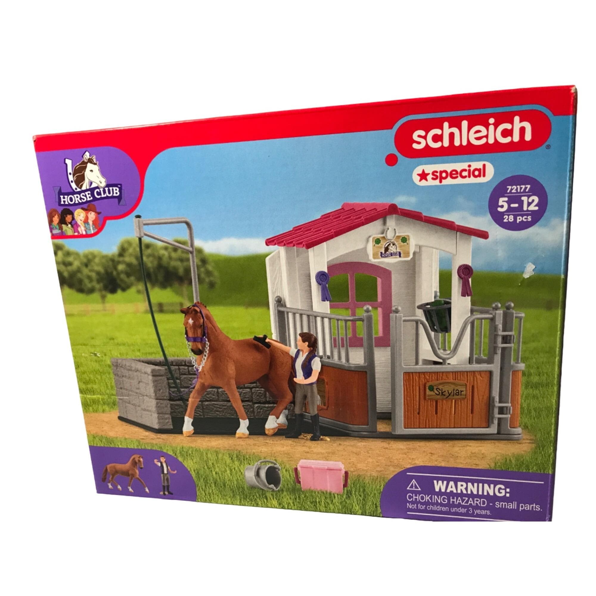 SCHLEICH Horse CLUB Special Horse Wash Station With Stall 72177 TOY ...