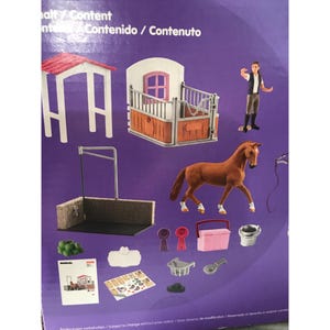 SCHLEICH Horse CLUB Special Horse Wash Station With Stall 72177 TOY ...