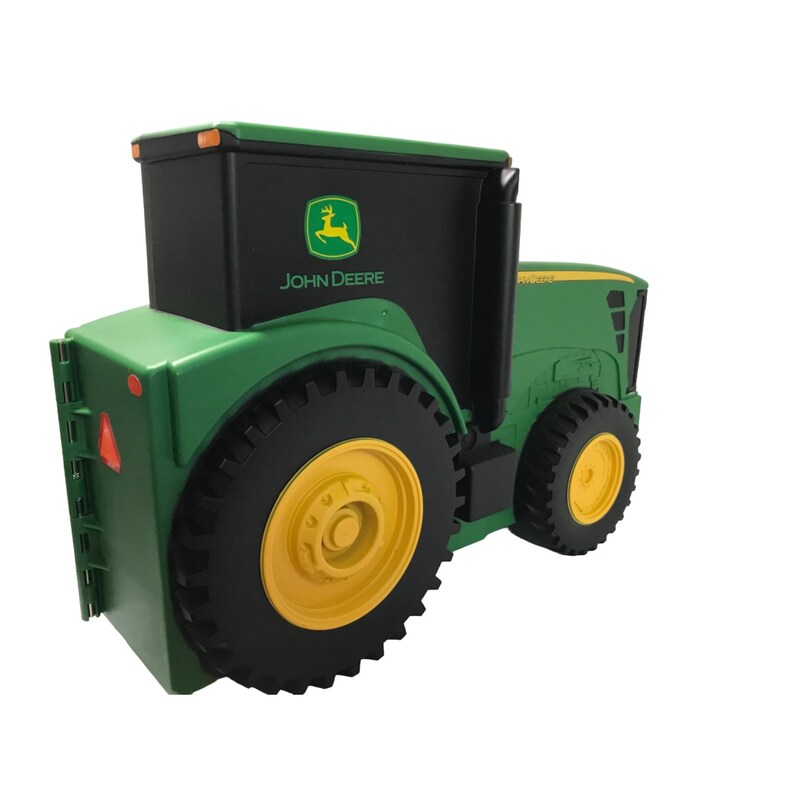 John Deere Tractor Pack and Play Carry Case on the Go 18 Piece Farm ...