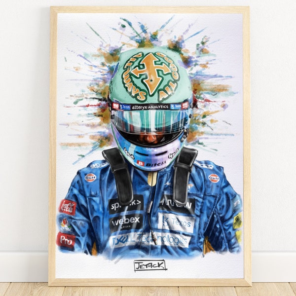 Daniel Ricciardo Wall Art - Etsy