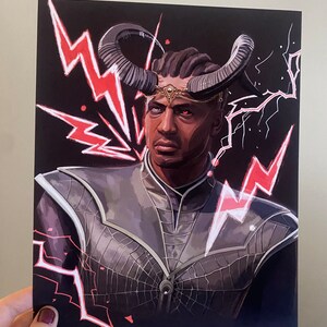 Wyll Ravengard Baldur's Gate 3 Fanart Print - Etsy