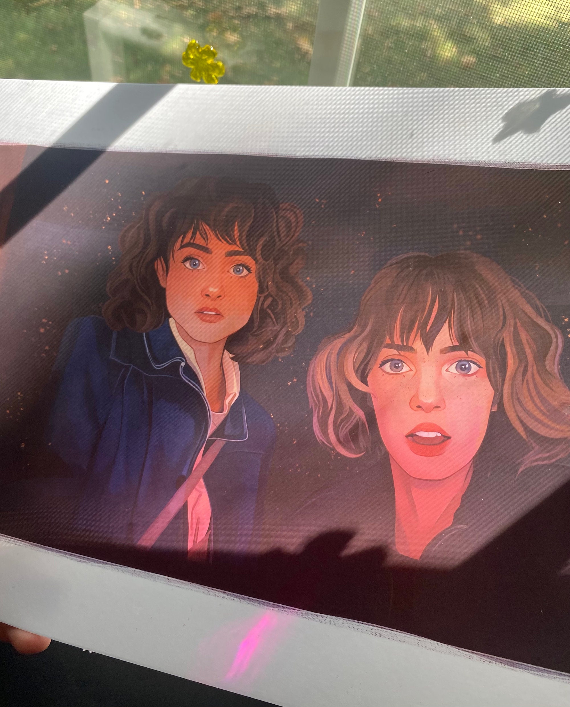Robin Buckley and Nancy Wheeler Stranger Things Art Print - Etsy