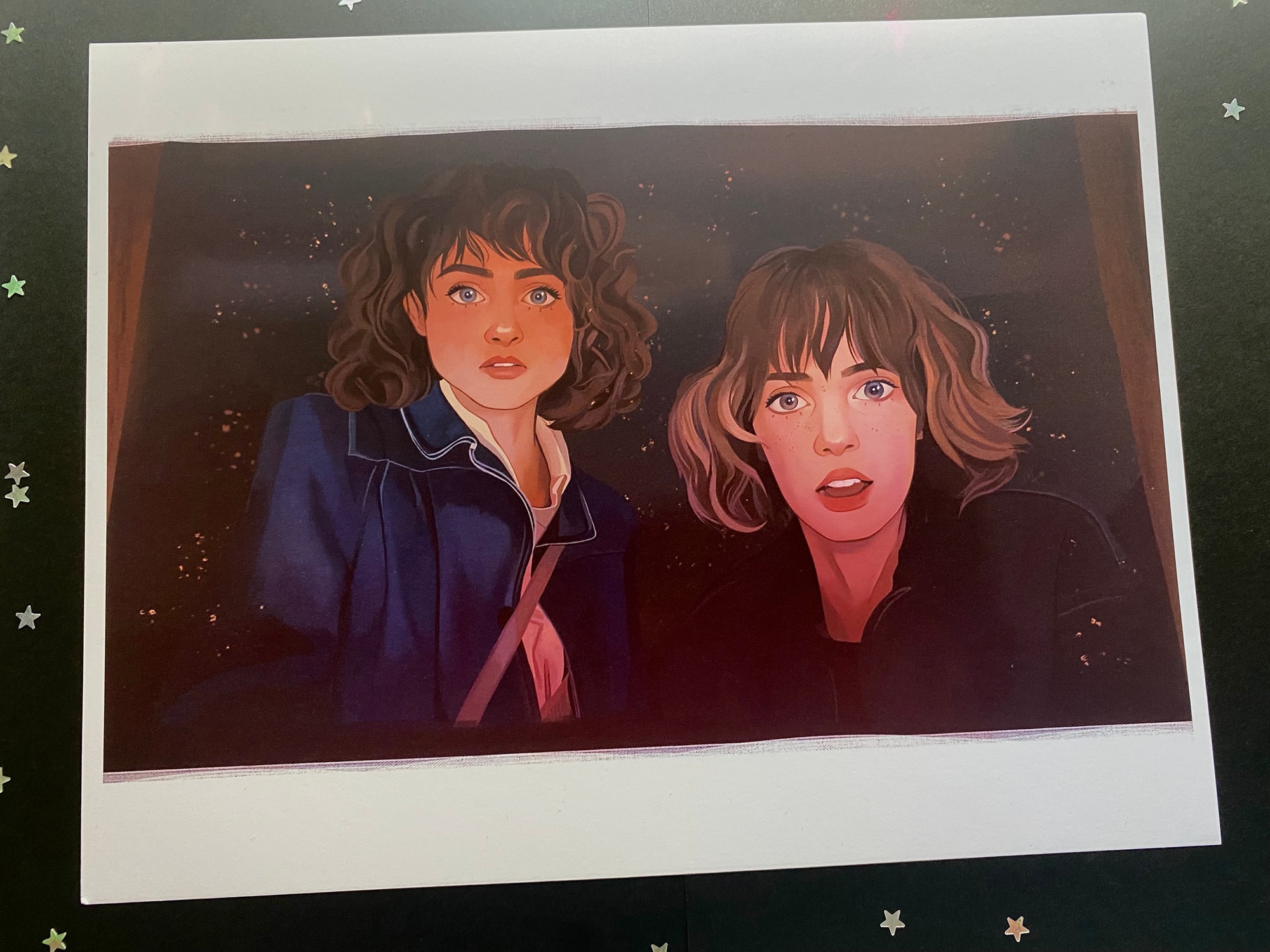 Robin Buckley and Nancy Wheeler Stranger Things Art Print - Etsy