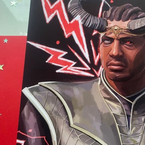 Wyll Ravengard Baldur's Gate 3 Fanart Print - Etsy