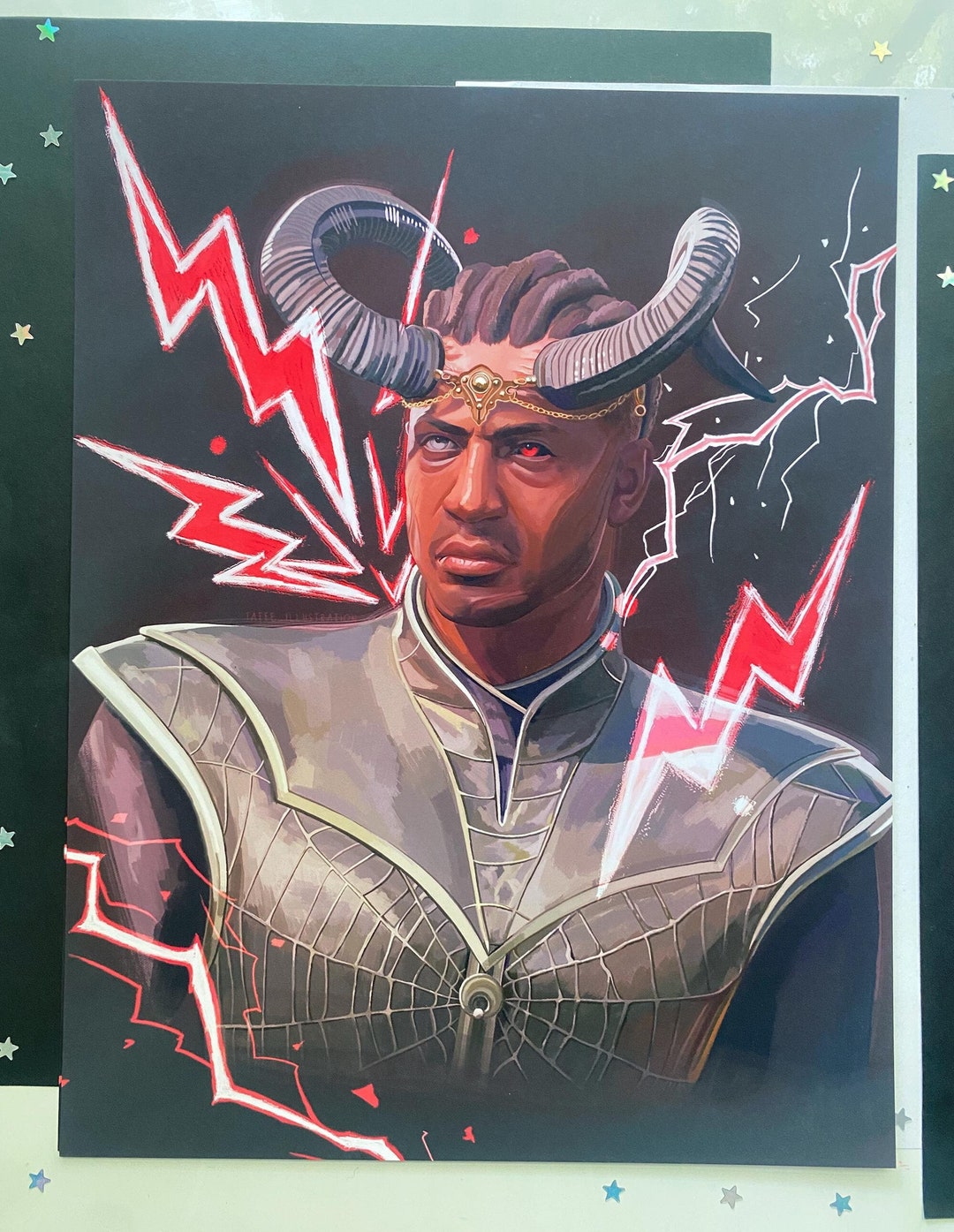 Wyll Ravengard - Baldur's Gate 3 Fanart Print - Etsy