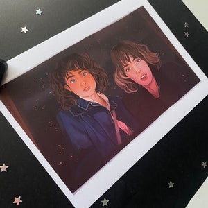 Robin Buckley and Nancy Wheeler Stranger Things Art Print - Etsy
