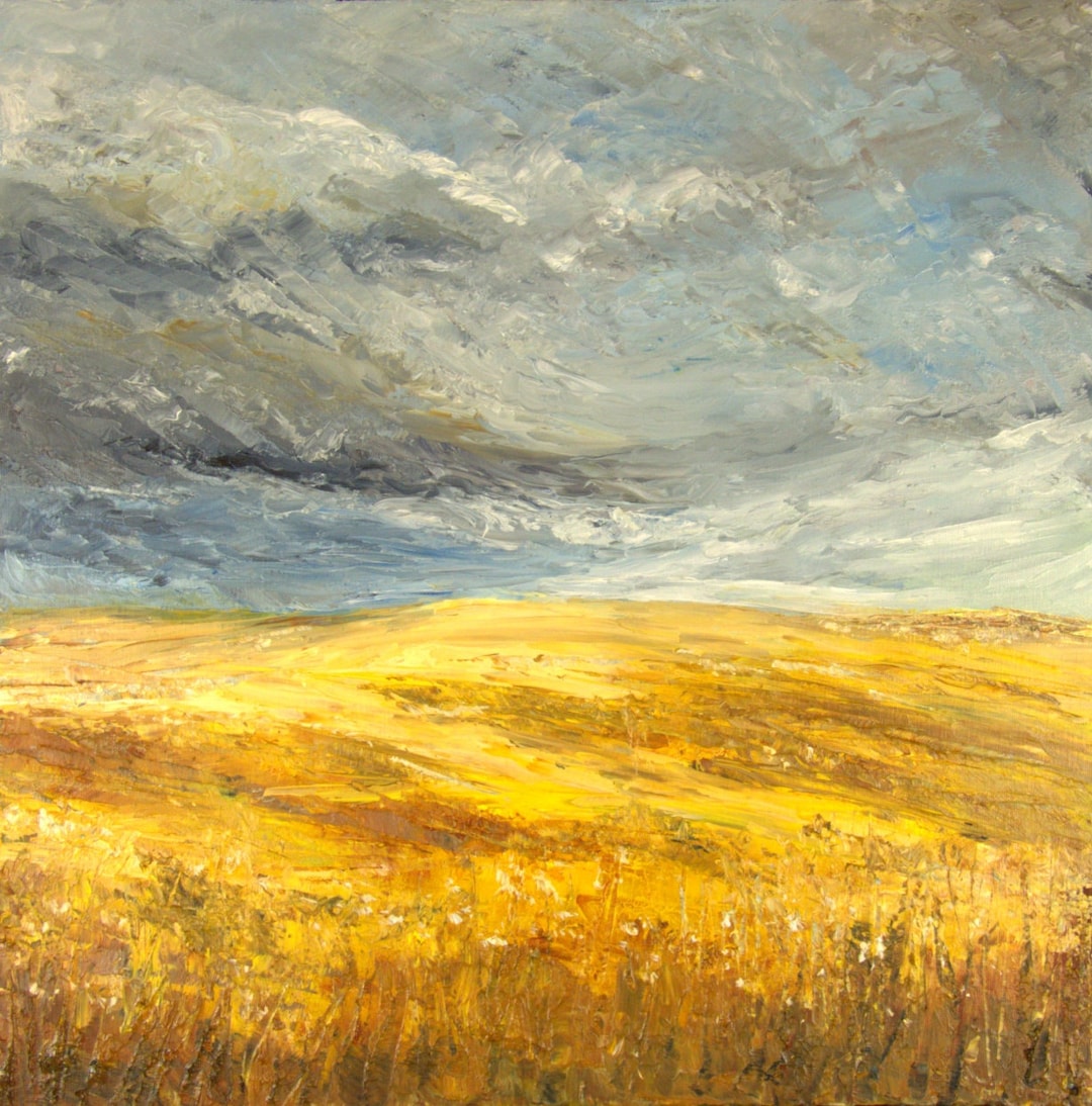 Yellow Field - Etsy