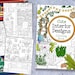Hygge Coloring Book for Adults | Boho and Nordic Interior Designs | 30 ...