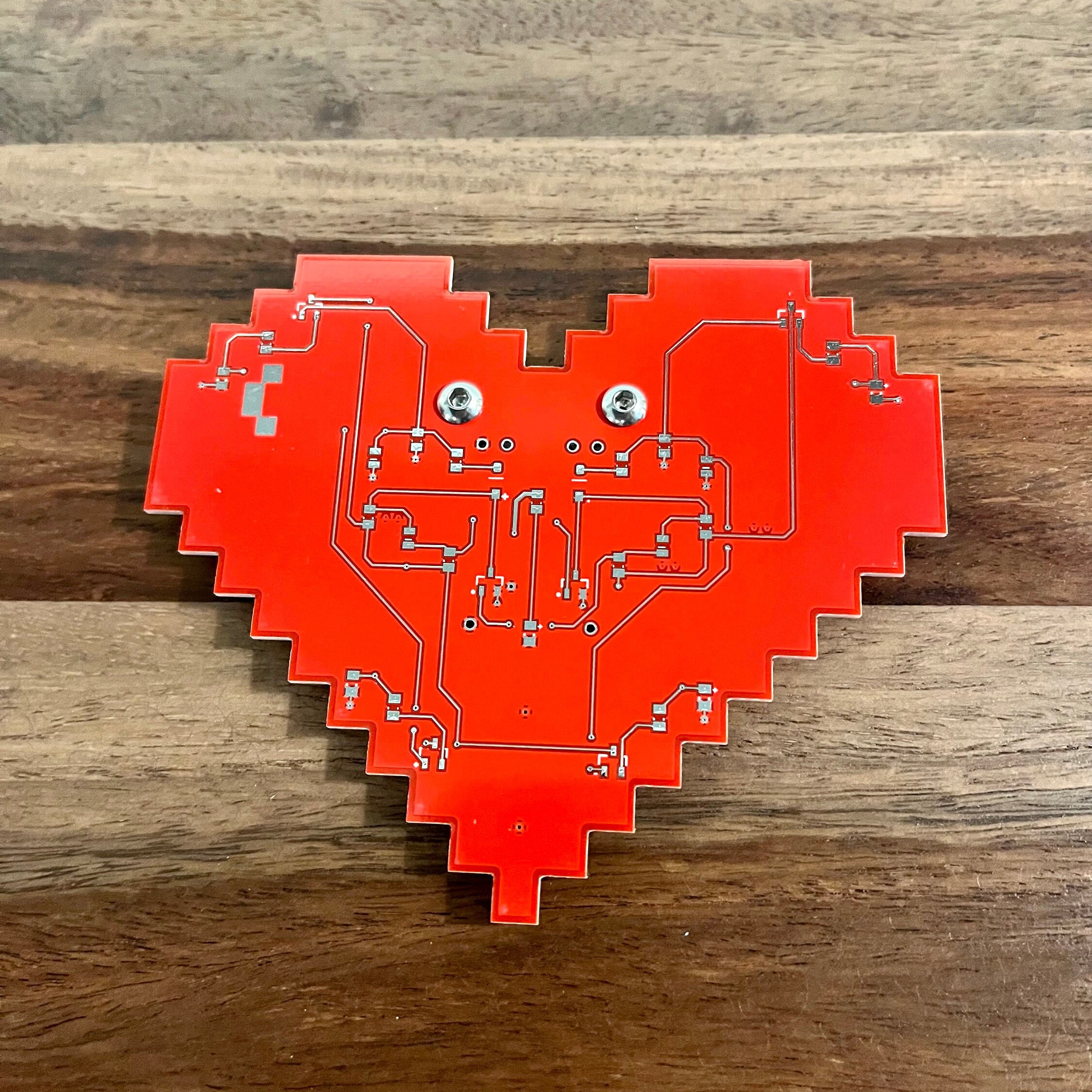 8-bit Pixel PCB Heart Magnet Kitchen Love Computer Gift Tech | Etsy