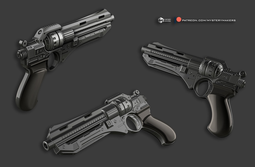 Beebox Bounty Hunter Custom Star Wars Inspired Blaster Raw 3D - Etsy