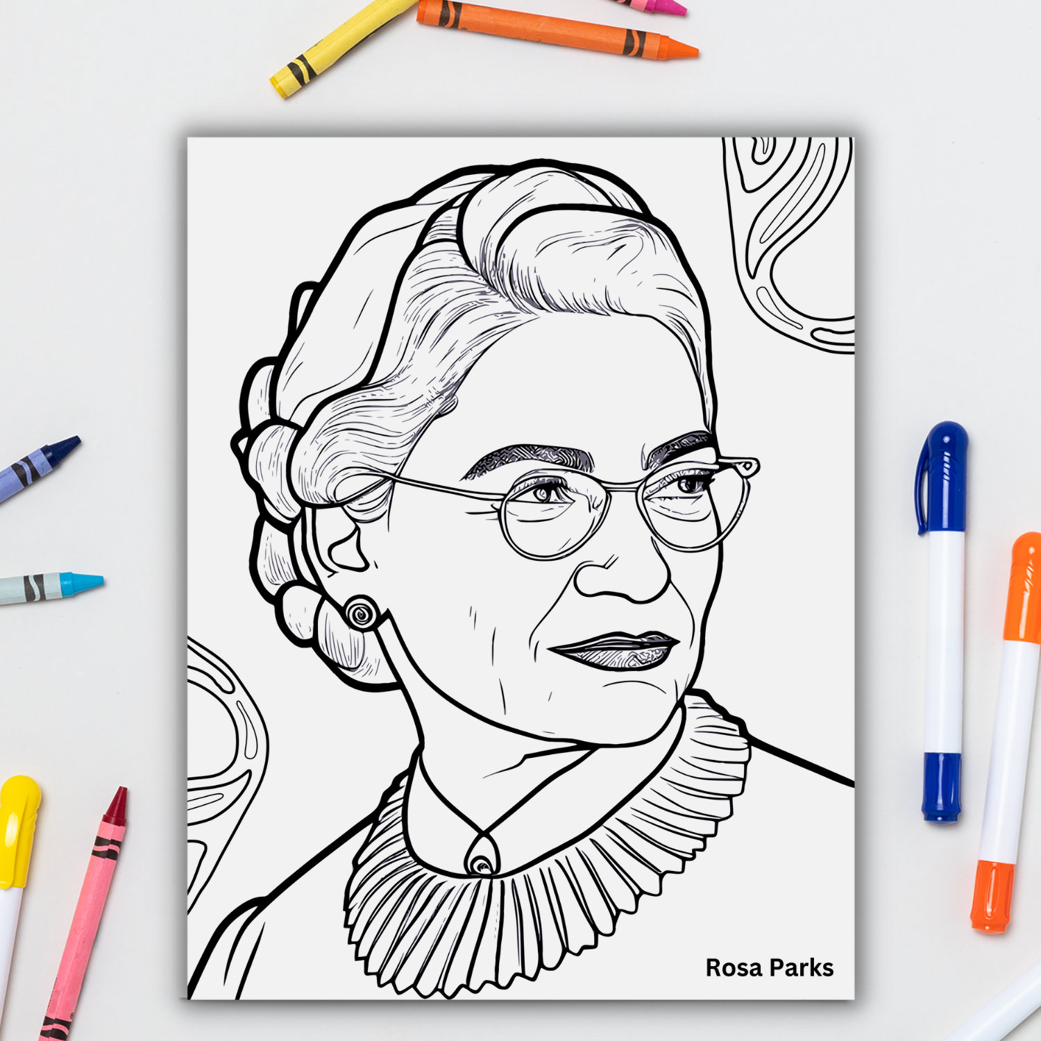 Women in History Digital Download, Influential Women Coloring Pages ...