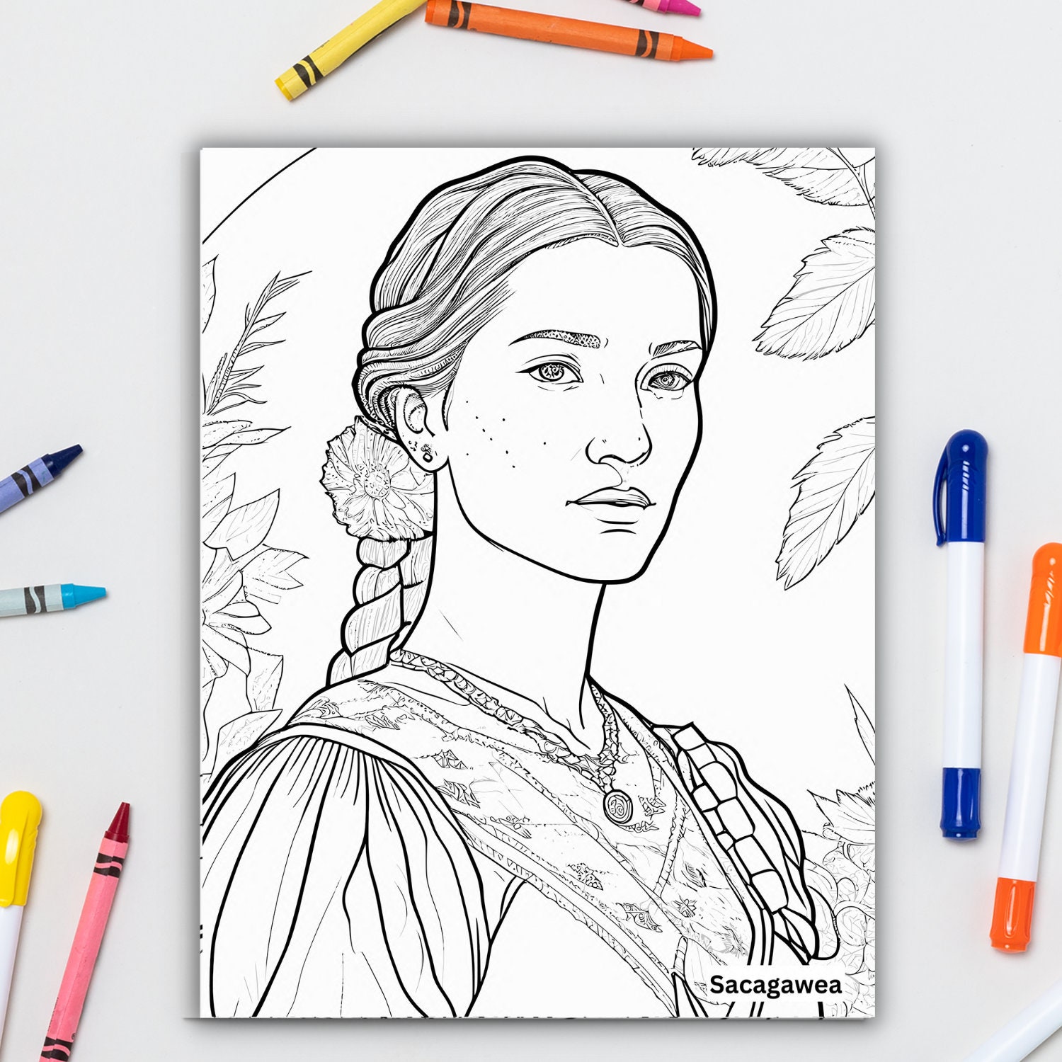 Women in History Digital Download, Influential Women Coloring Pages ...