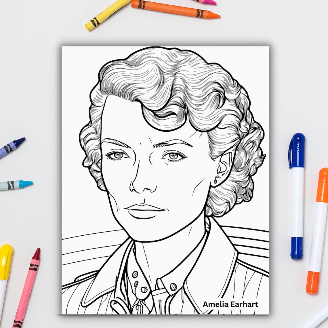 Women in History Digital Download, Influential Women Coloring Pages ...