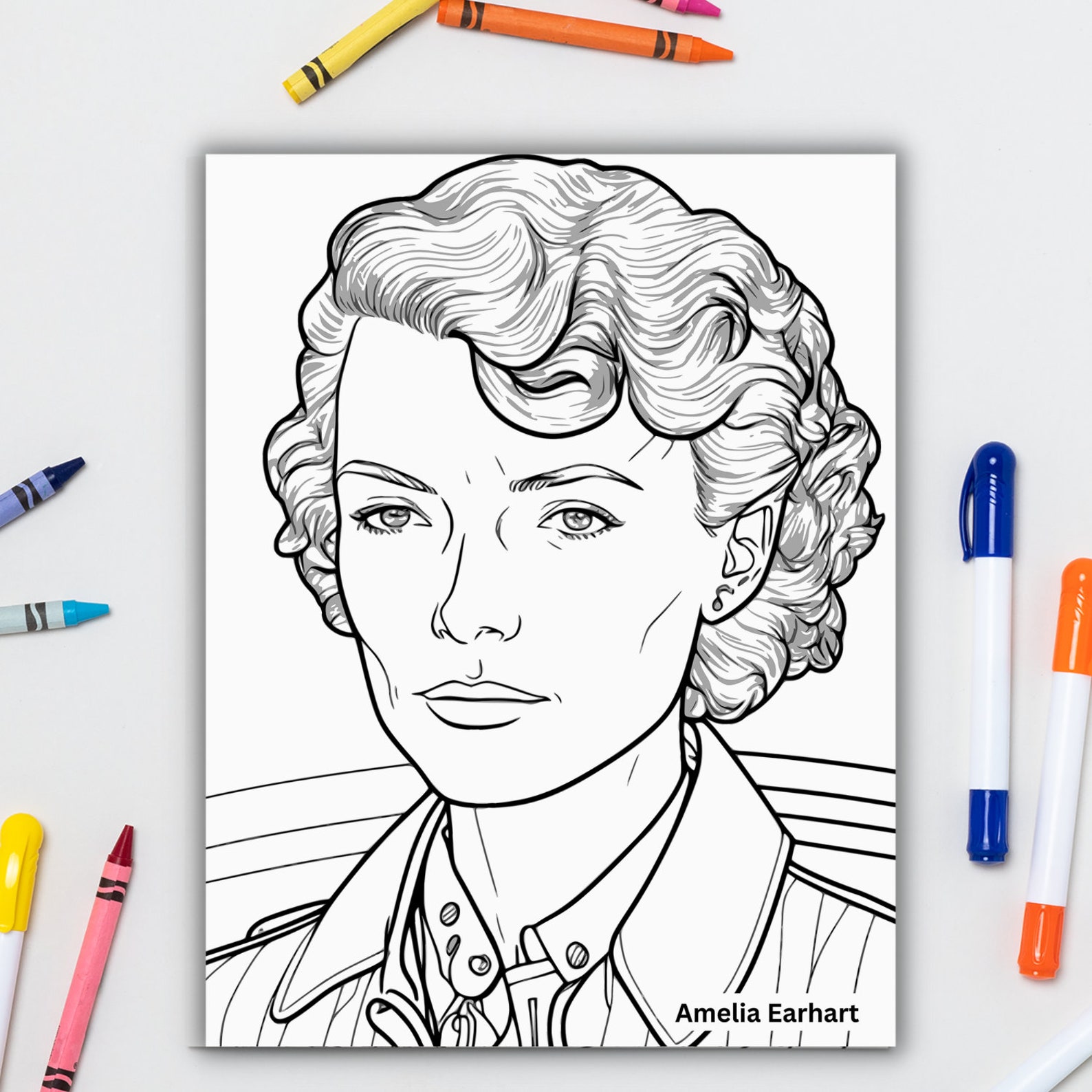 Women in History Digital Download, Influential Women Coloring Pages ...