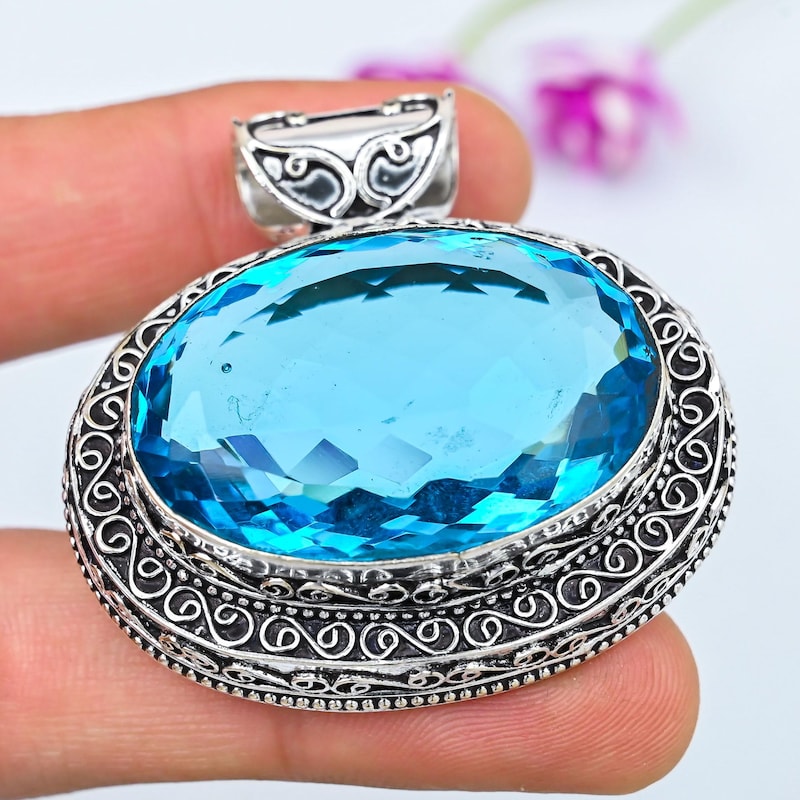 Topaz Pendant for Dog - Etsy