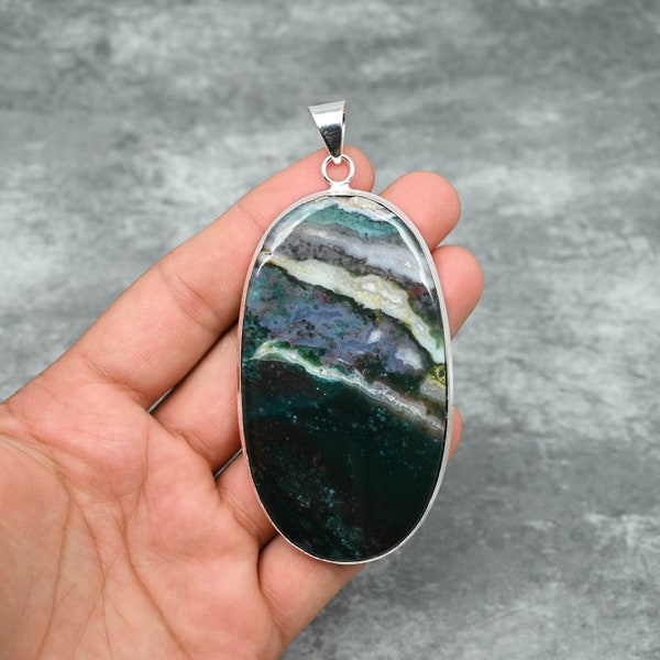 Moss Agate Jewelry - Etsy