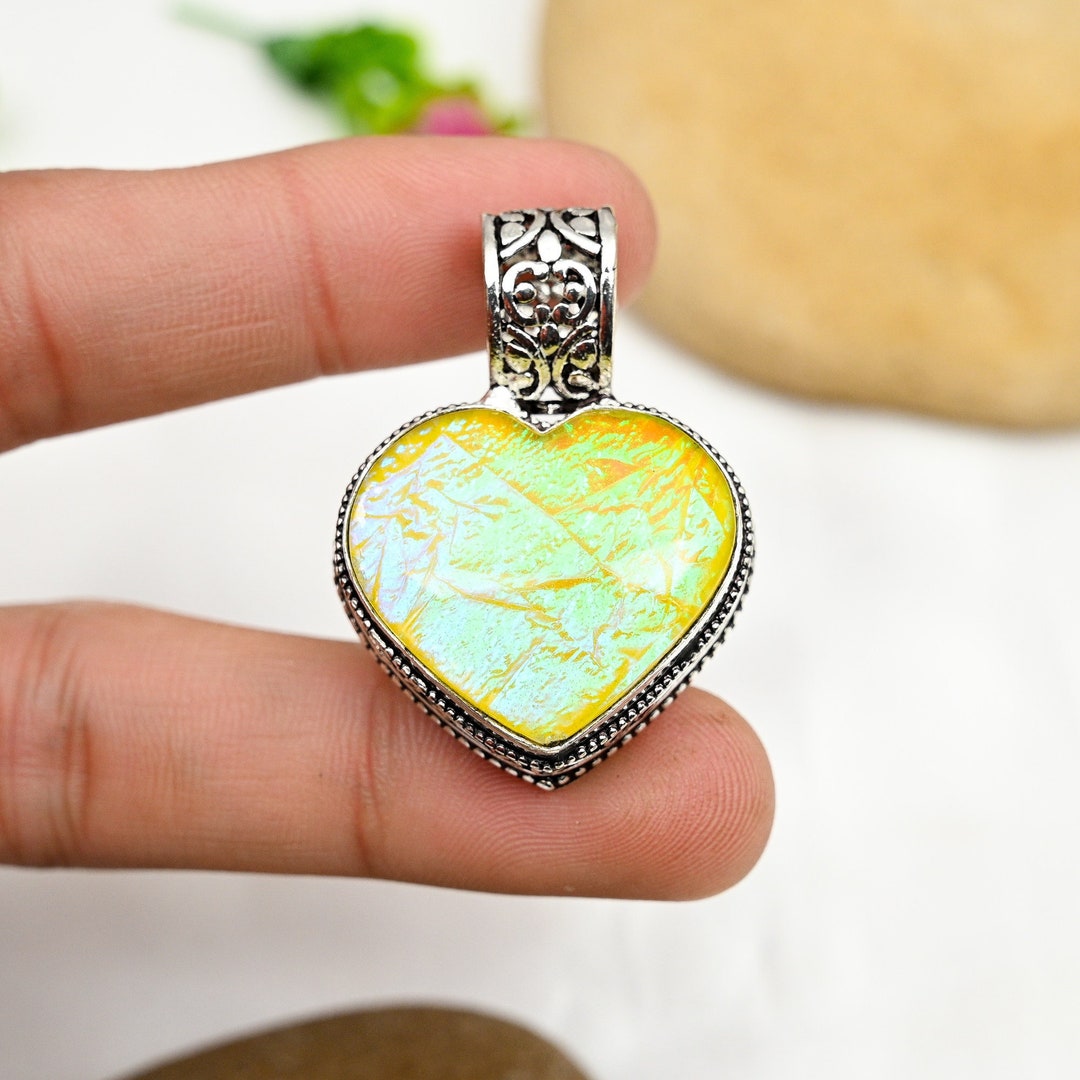 Australian Triplet Opal Pendant 925 Sterling Silver Pendant Triplet ...