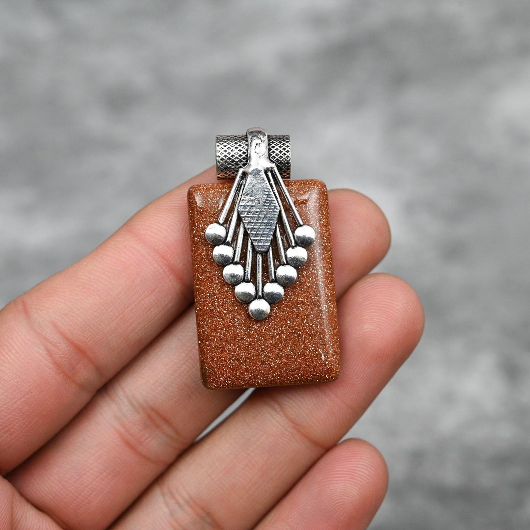 Sunstone Pendant 925 Sterling Silver Pendant Jewelry Sunstone Gemstone ...