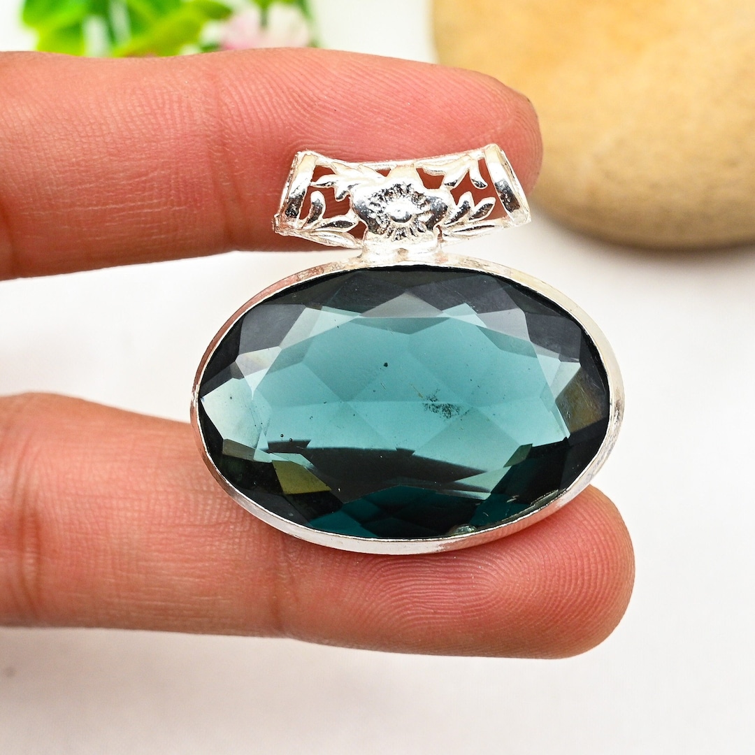 Alexandrite Pendant 925 Sterling Silver Pendant Alexandrite Gemstone ...