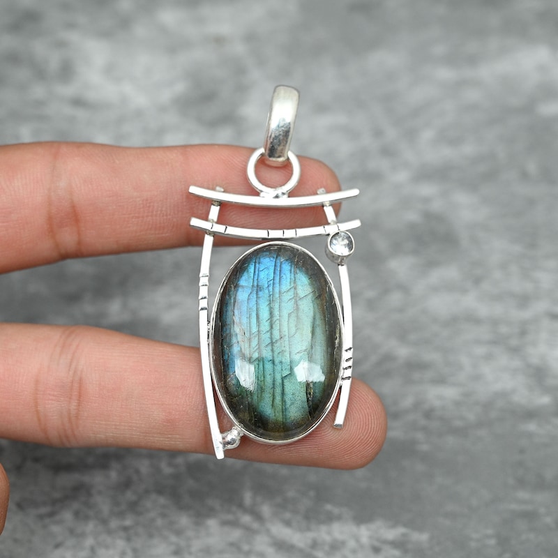 Labradorite Jewelry - Etsy
