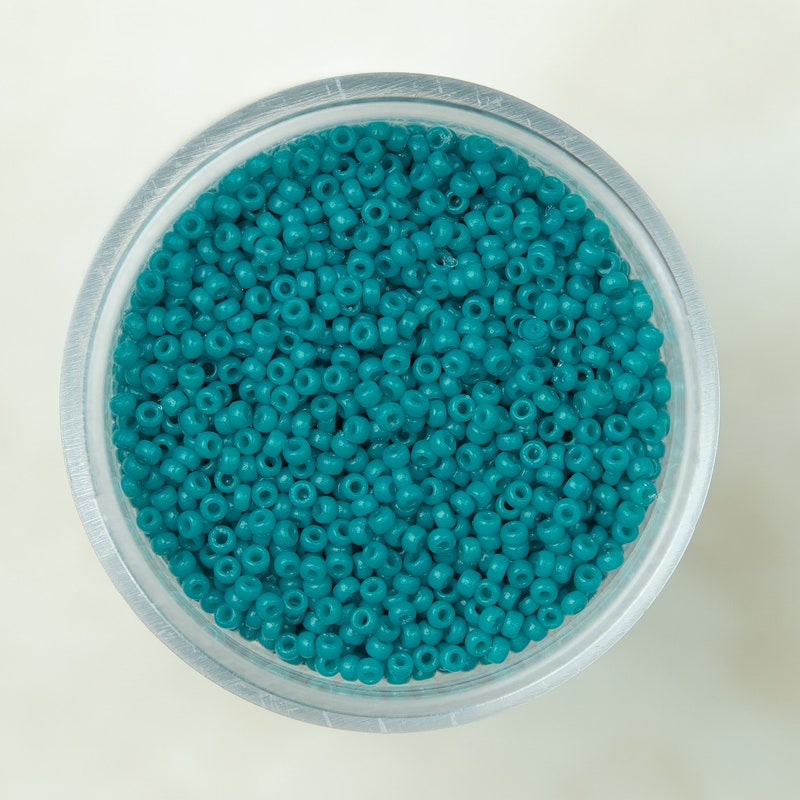 Blue Seed Beads - Etsy