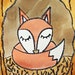 SLEEPING FOX Kids Art Lesson Step-by-step Drawing & Watercolor DIY ...