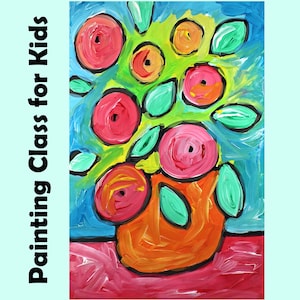 SLEEPING FOX Kids Art Lesson Step-by-step Drawing & Watercolor DIY ...