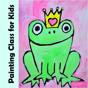 SLEEPING FOX Kids Art Lesson Step-by-step Drawing & Watercolor DIY ...