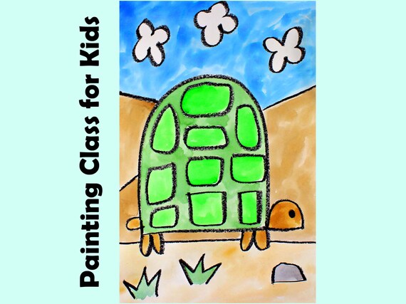 Tortoise Drawing For Kids