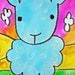 LITTLE SHEEP Kids Art Lesson Step-by-step Drawing & Watercolor Painting ...