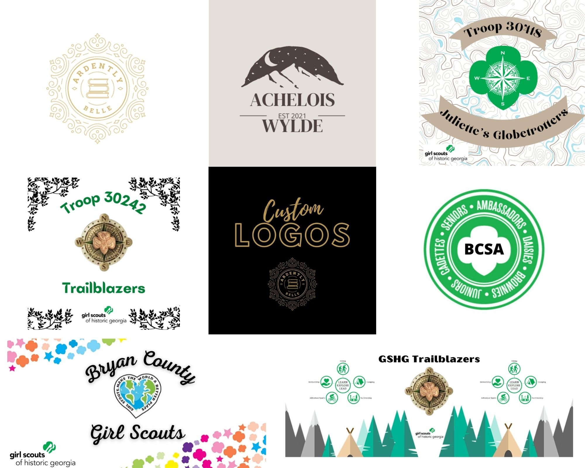 Custom Designed Logos - Etsy