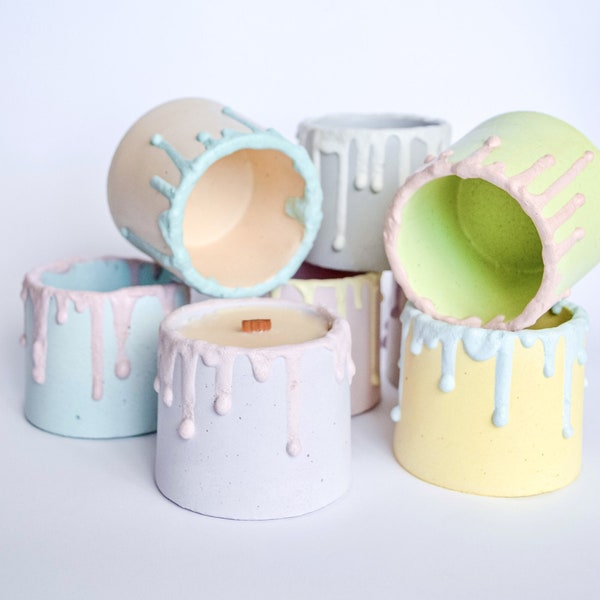 Colorful Candles - Etsy