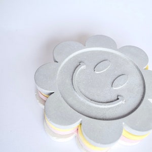 Smiley Face Emoji Coaster, Happy Face Trinket Tray, Cheerful Home Decor ...