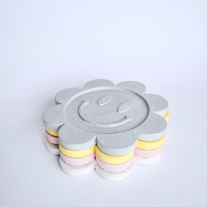 Smiley Face Emoji Coaster, Happy Face Trinket Tray, Cheerful Home Decor ...
