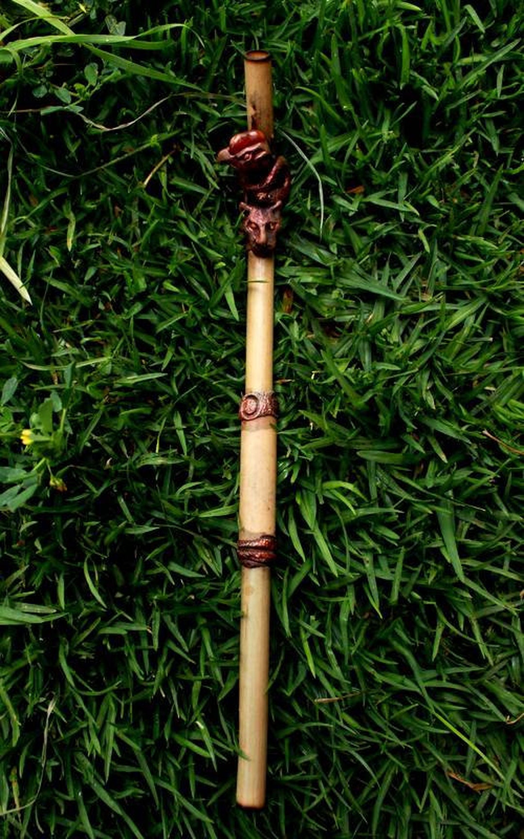 Tepi Rapé Hapeh Pipe for Kambo Ceremonial Artifact Snake - Etsy