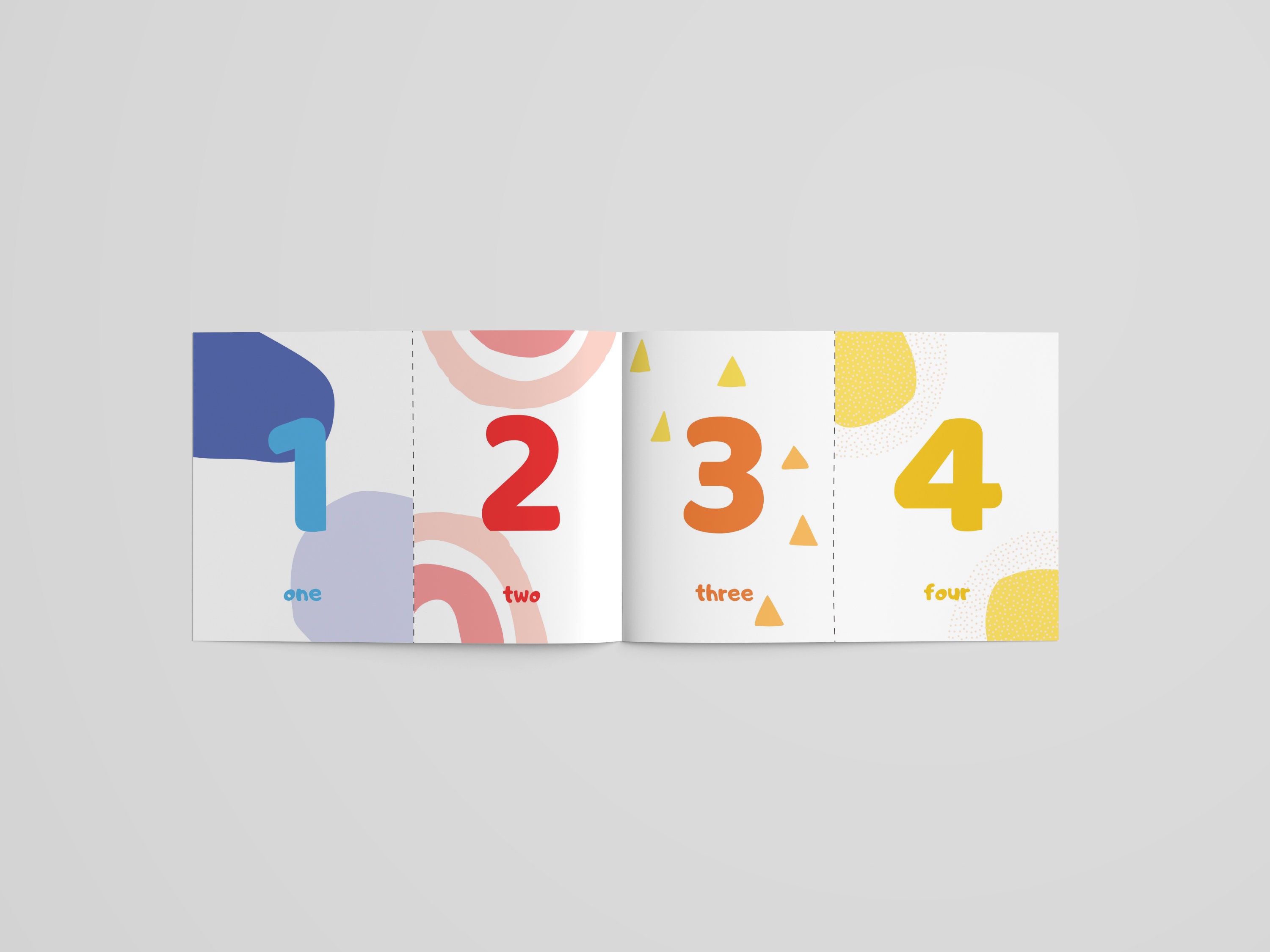 Minimalist Number Flashcards Toddler Activity Montessori Flashcards ...