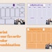 BTS Weekly Planner, BTS Illustrated Planner, Downloadable and Printable ...