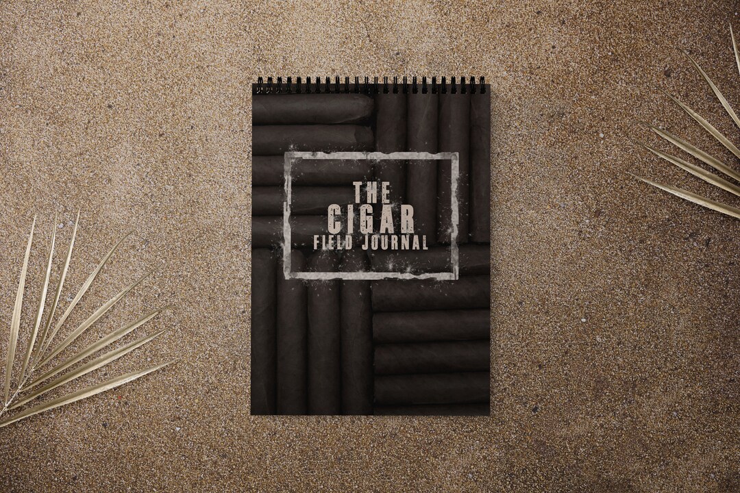 The Cigar Field Journal (cigar Journal, Logbook, Notebook, Dossier) - Etsy