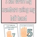 Numbers With My Left Hand Posters - Etsy